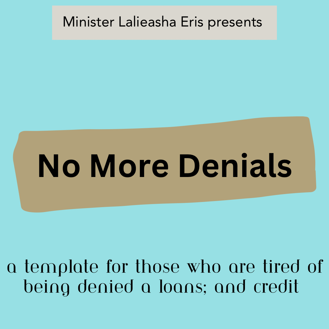No More Denials A Template – LalieashaErisshop